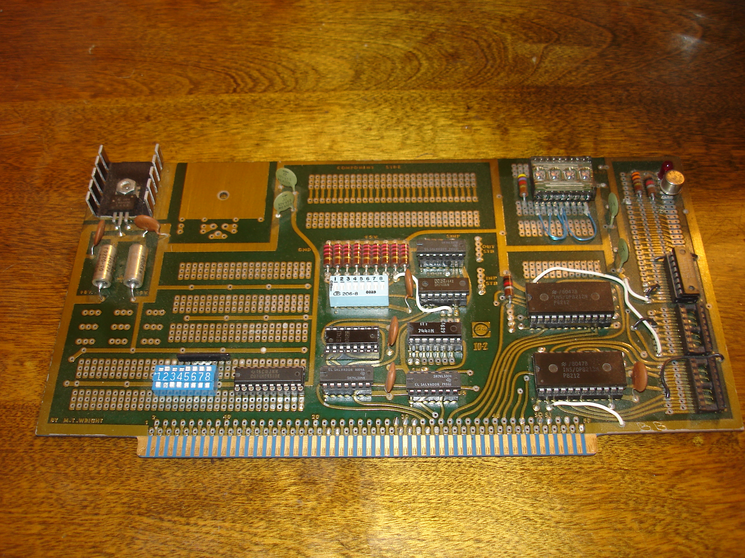A Debug Board for the S-100 Bus